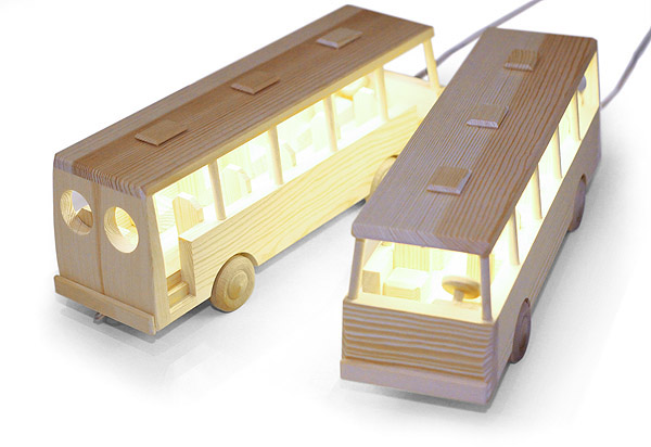 Toy Lamp Bus